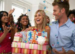 Birthday scenes: funny, table scenes, congratulation scenes